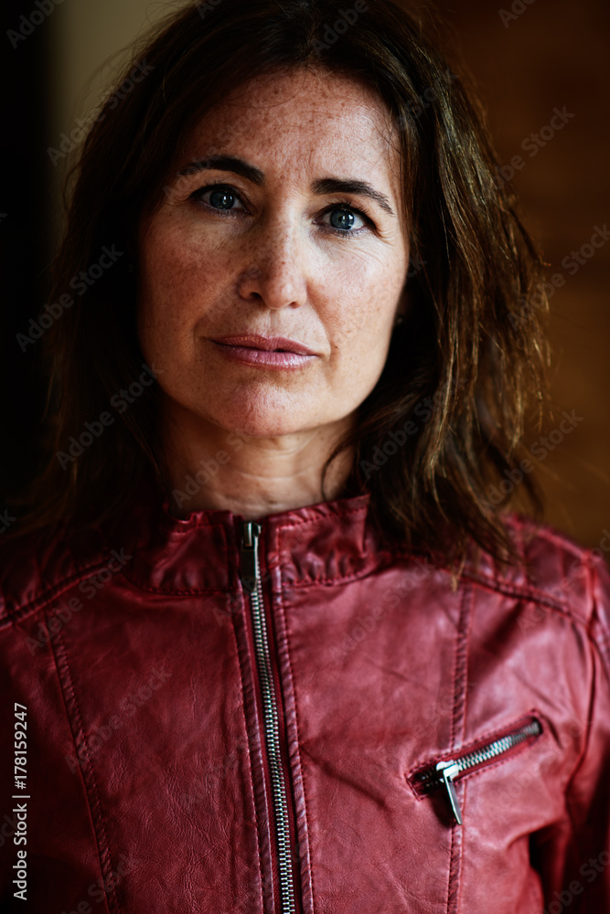 40 years old Woman posing. Stock Photo | Adobe Stock