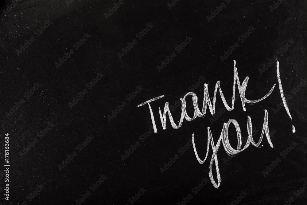 Thank you. Stock Photo | Adobe Stock
