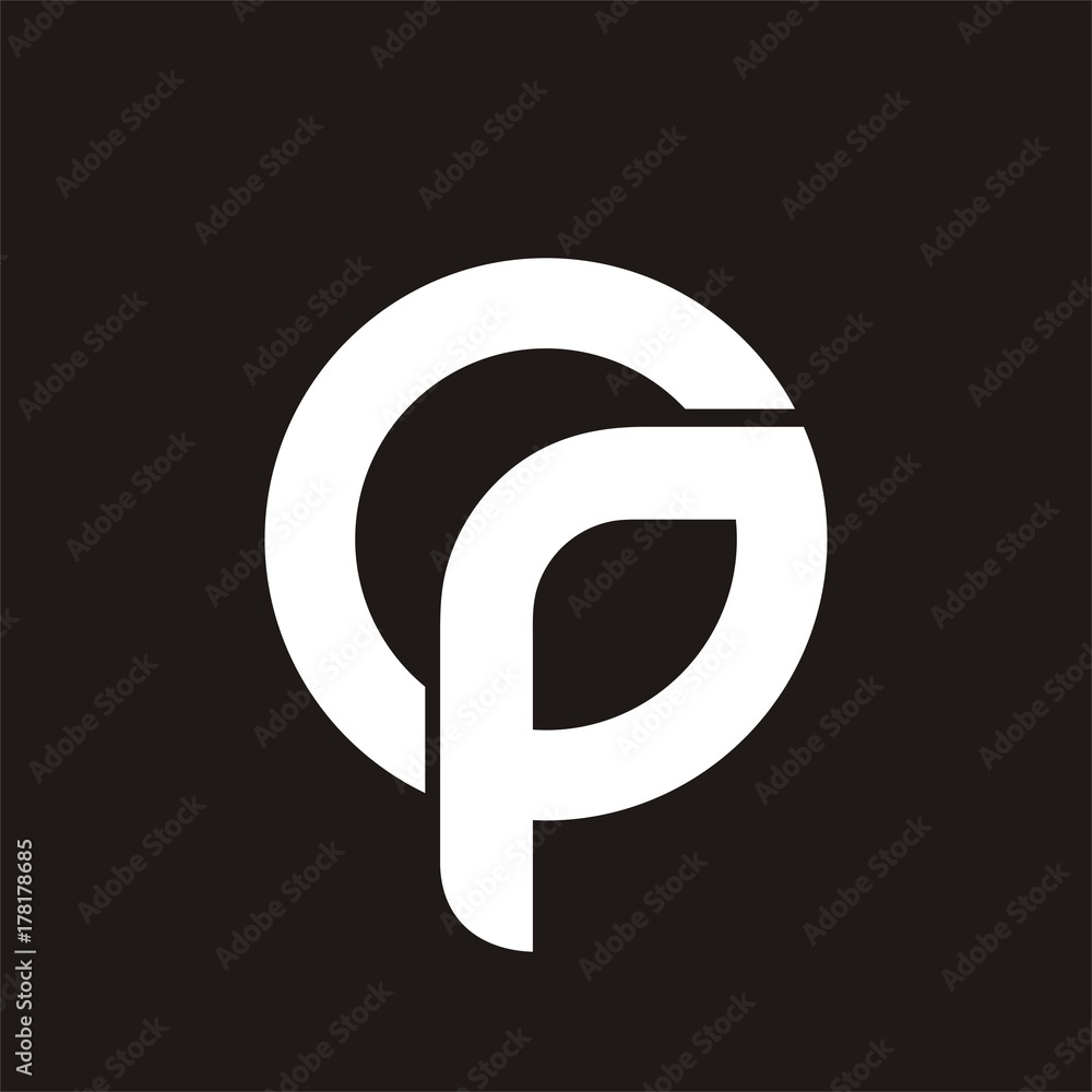 OP logo initial letter design template vector illustration Stock Vector ...