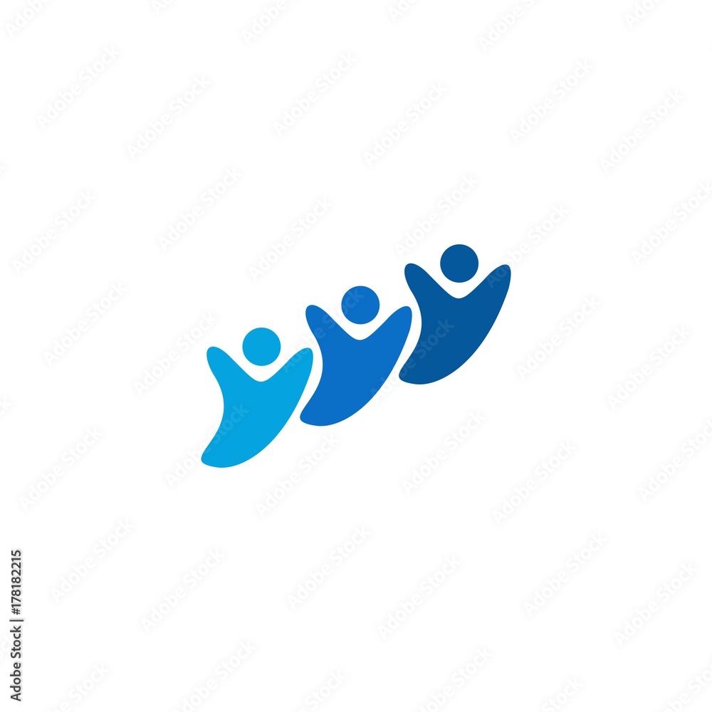 Human Logo Design Stock Vector | Adobe Stock