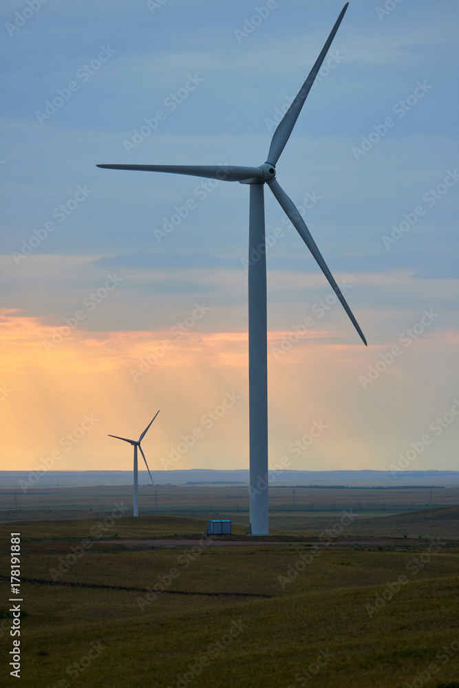 Wind power stations Wind power is the use of air flow through wind ...