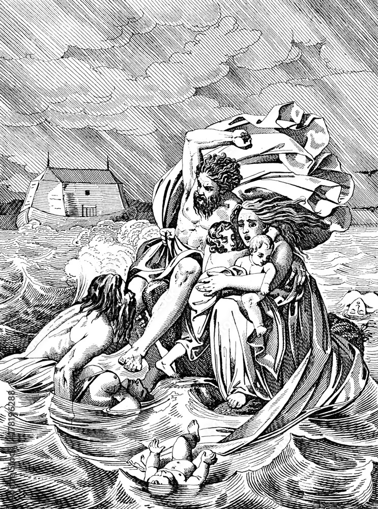 Flood In Greek Mythology