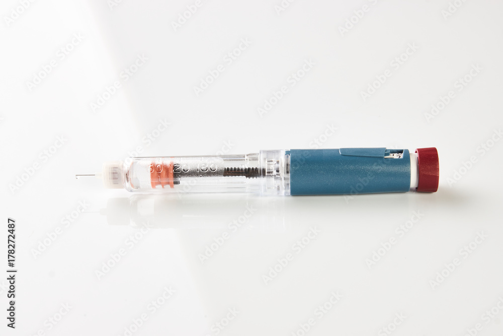 Insulin injection pen Stock Photo | Adobe Stock