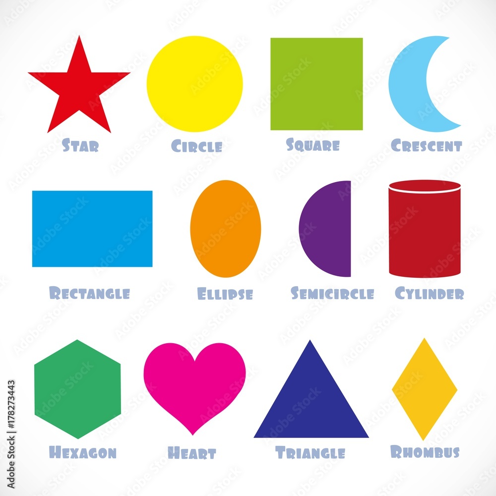 Circle Triangle Rectangle Square