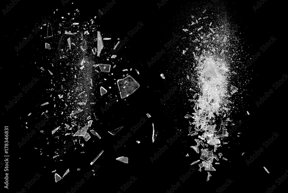 Falling Broken Glass