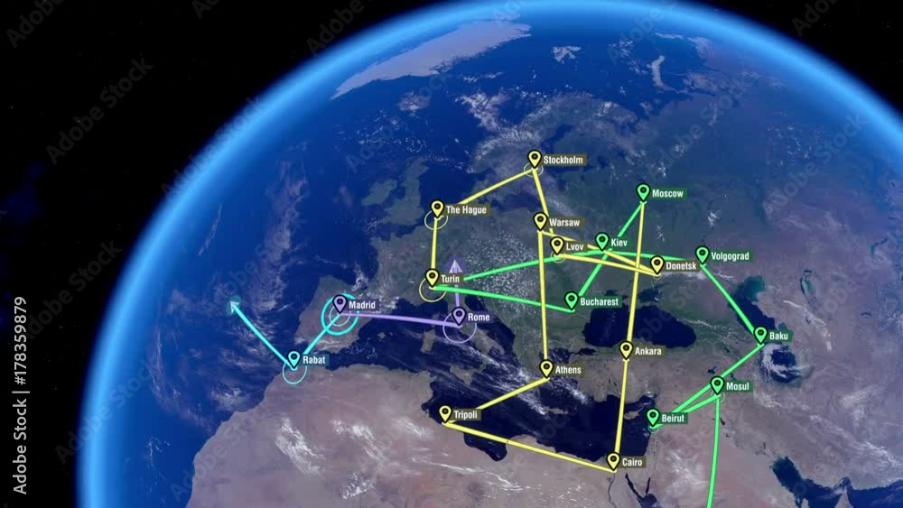 Localization, GPS Navigation, Path Finding. Routing. Global ...