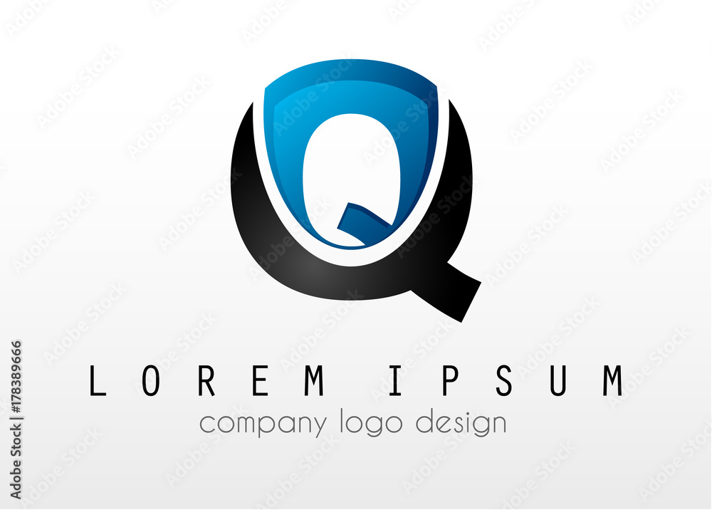 Creative Logo letter Q design for brand identity, company profile or ...