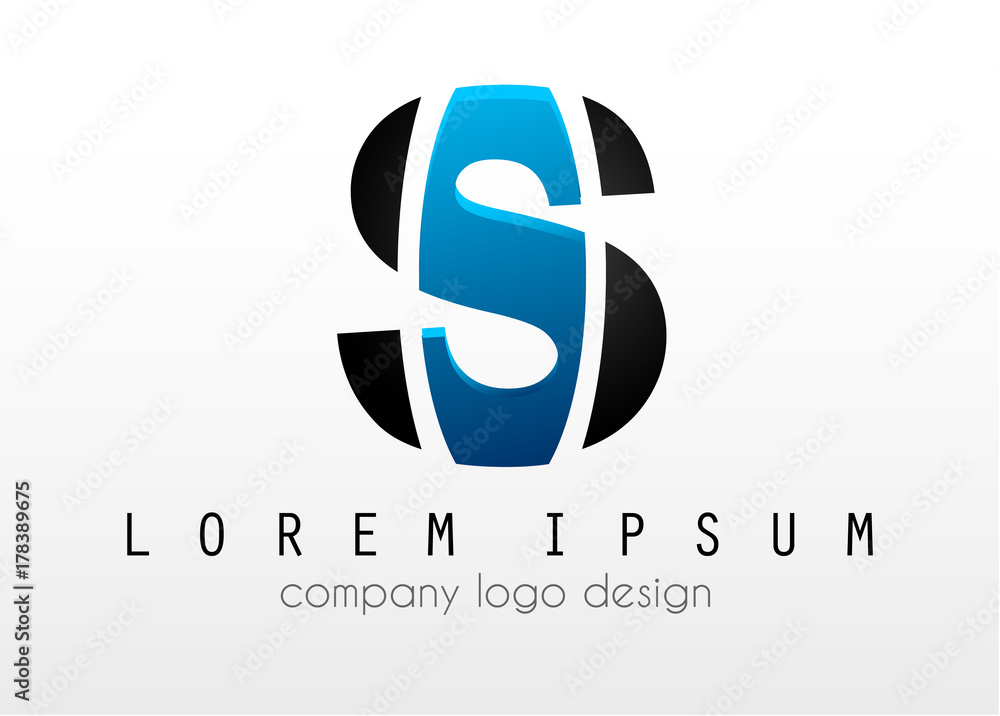 Creative Logo letter S design for brand identity, company profile or ...