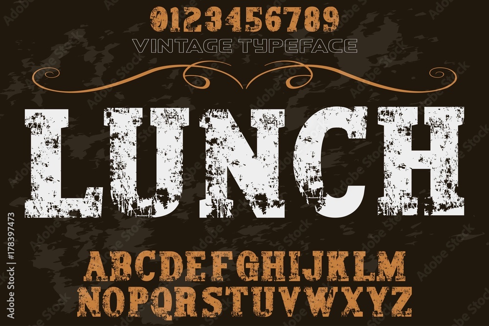 handwritten handcrafted font vector script alphabet and vector design ...