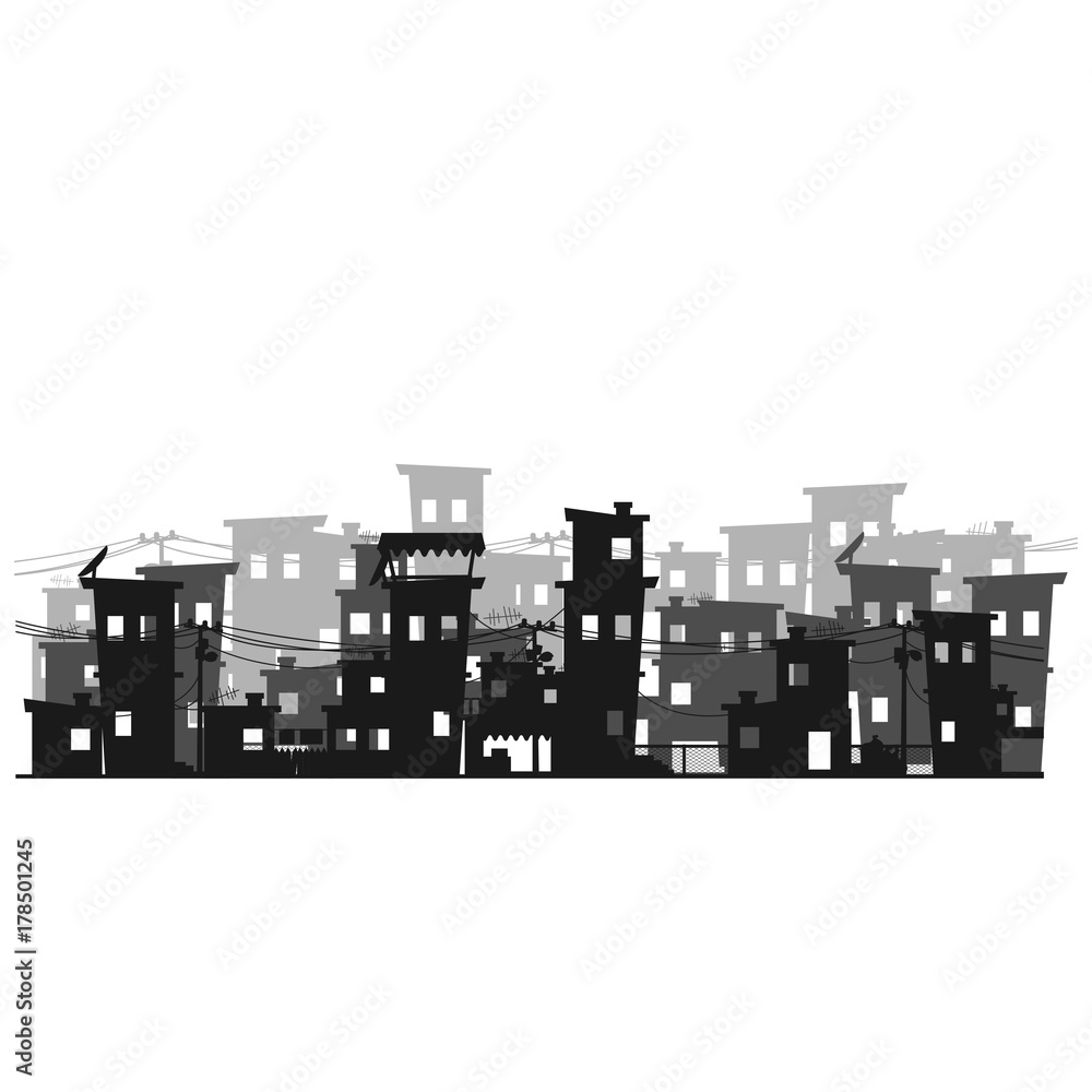 Street Of Poor Neighborhood In The City Slum Stock Vector Adobe Stock street-of-poor-neighborhood-in-the-city-slum-stock-vector-adobe-stock