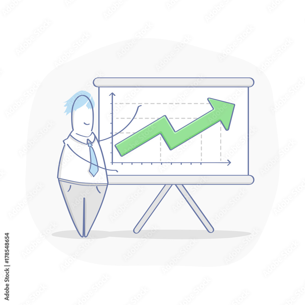 Presentation, Report, Seminar, Training or workshop concept ...