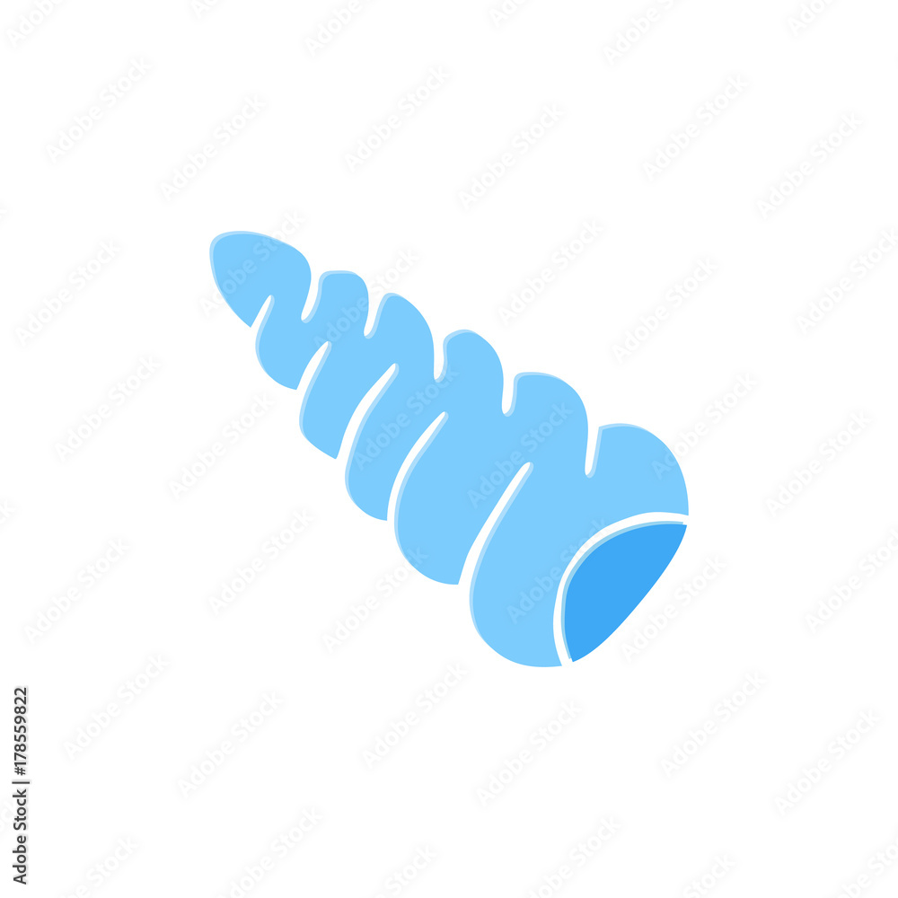 Hermit Crab Shell Drawing