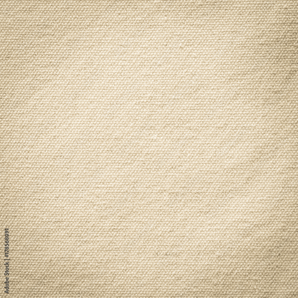 Beige canvas burlap old aged texture background with cotton fabric ...