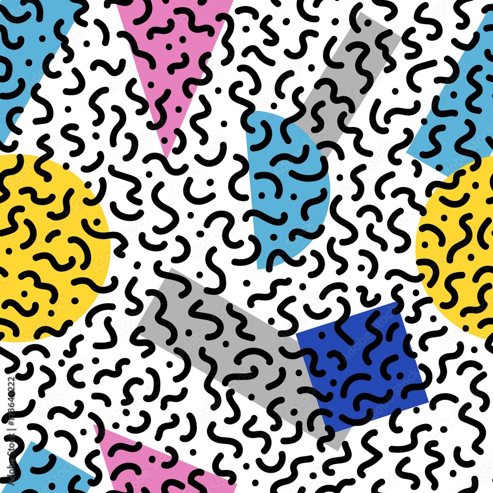 1990s Graphic Design Patterns