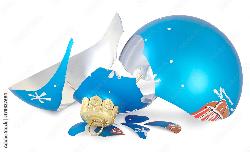 shattered ball Stock Photo | Adobe Stock