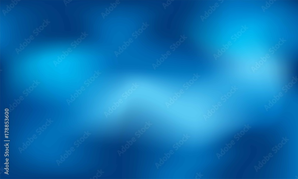 Abstract blue blur color gradient background for graphic design. Vector ...