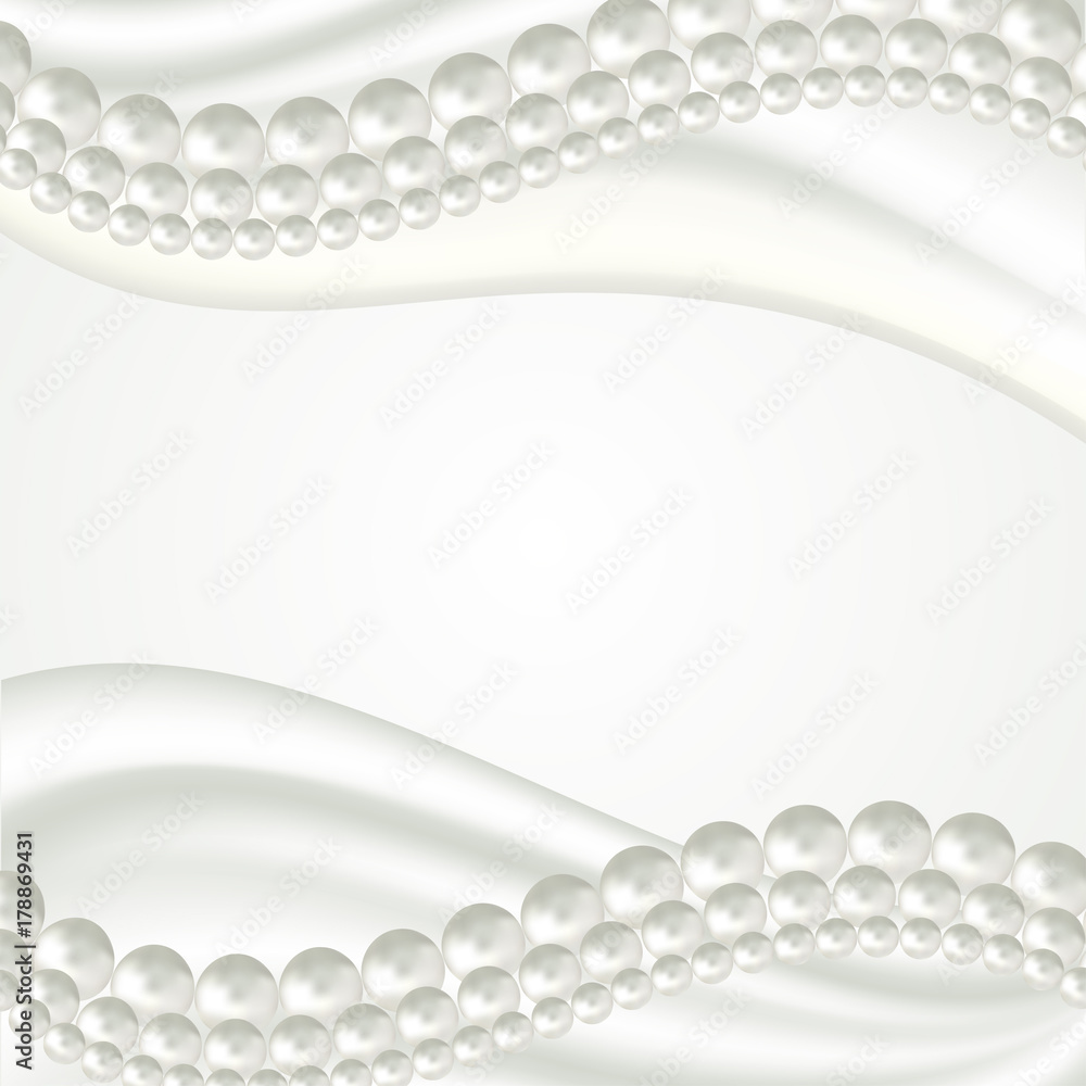 Pearl Vector Background
