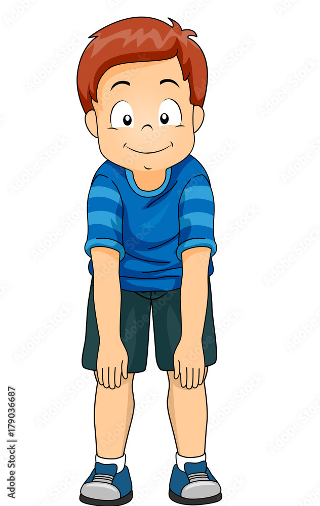 Boy Hips Stock Vector | Adobe Stock