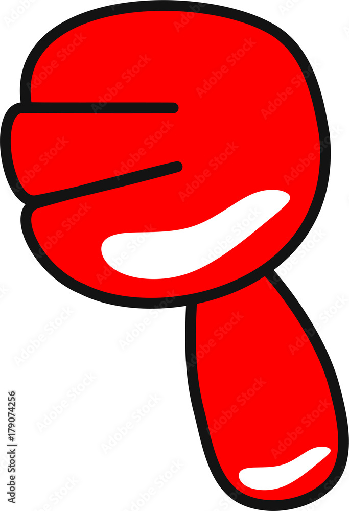 Daumen runter Stock Vector | Adobe Stock