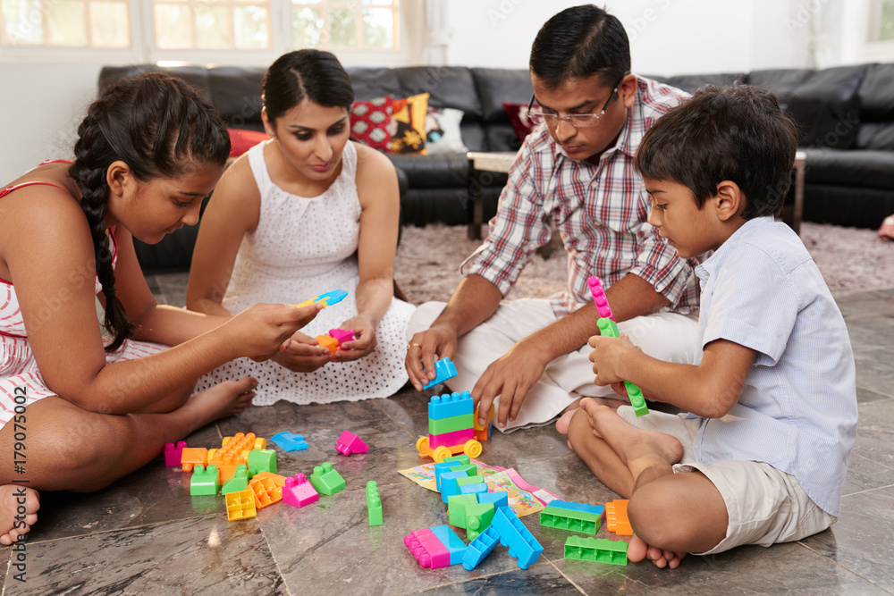 Playing family Stock Photo | Adobe Stock