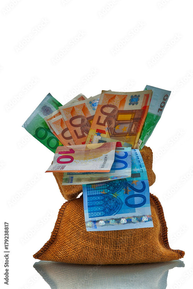 Bag Of Money Euro
