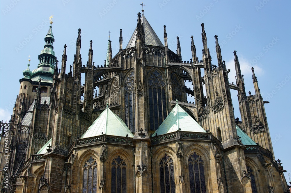 Katedra św. Wita w Pradze Stock Photo | Adobe Stock