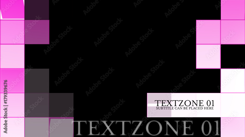 Blinking Mosaic Tiles Overlay 2 Stock Template | Adobe Stock