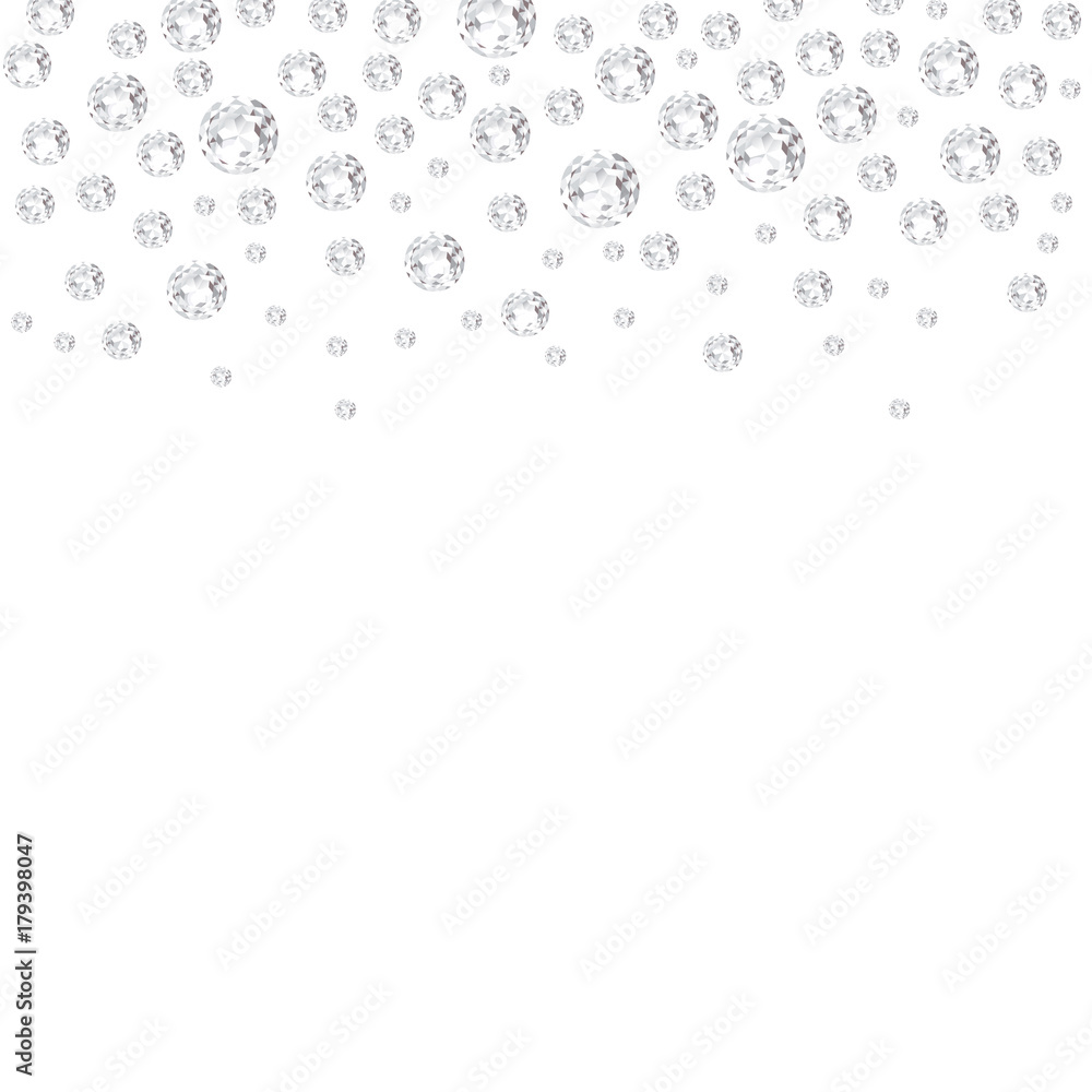 Vector Falling Diamonds