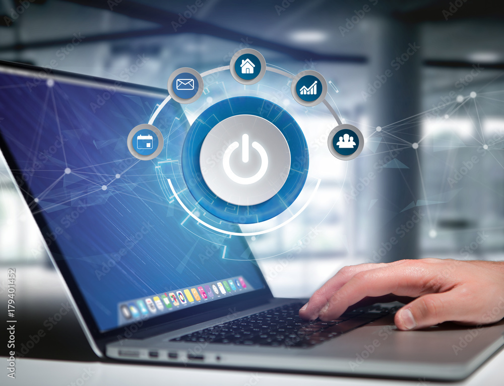 Stock exchange trading data information isolated on a uniform ...