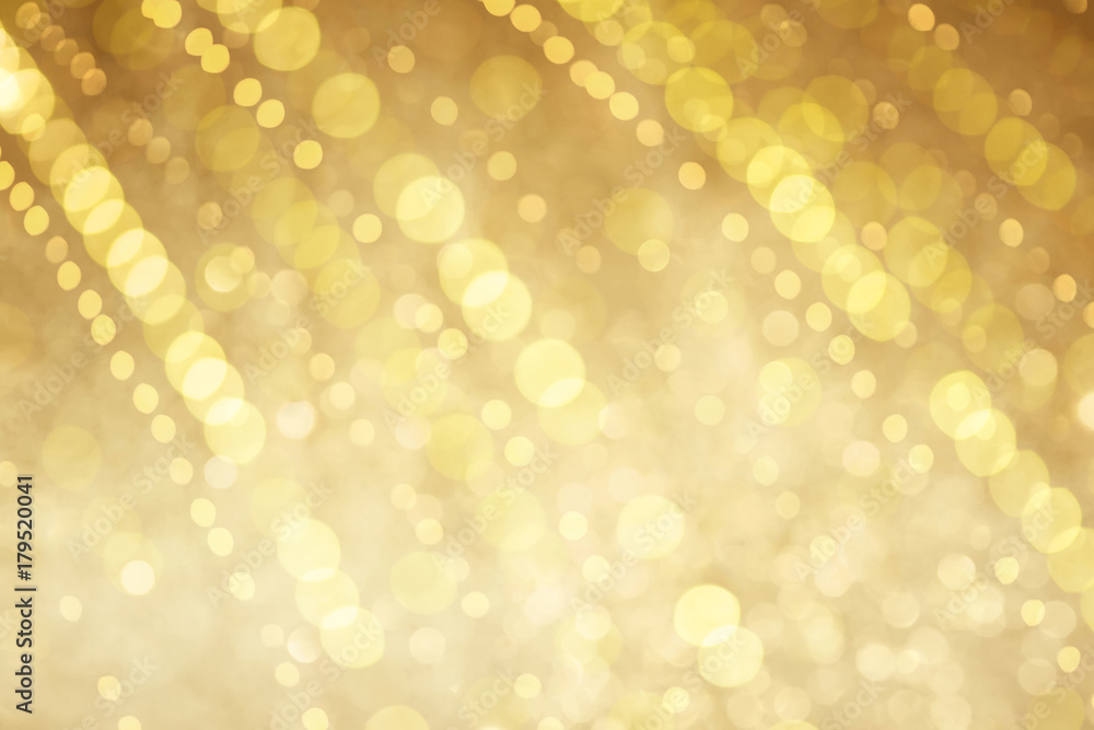 Beautiful golden bokeh background Stock Photo | Adobe Stock