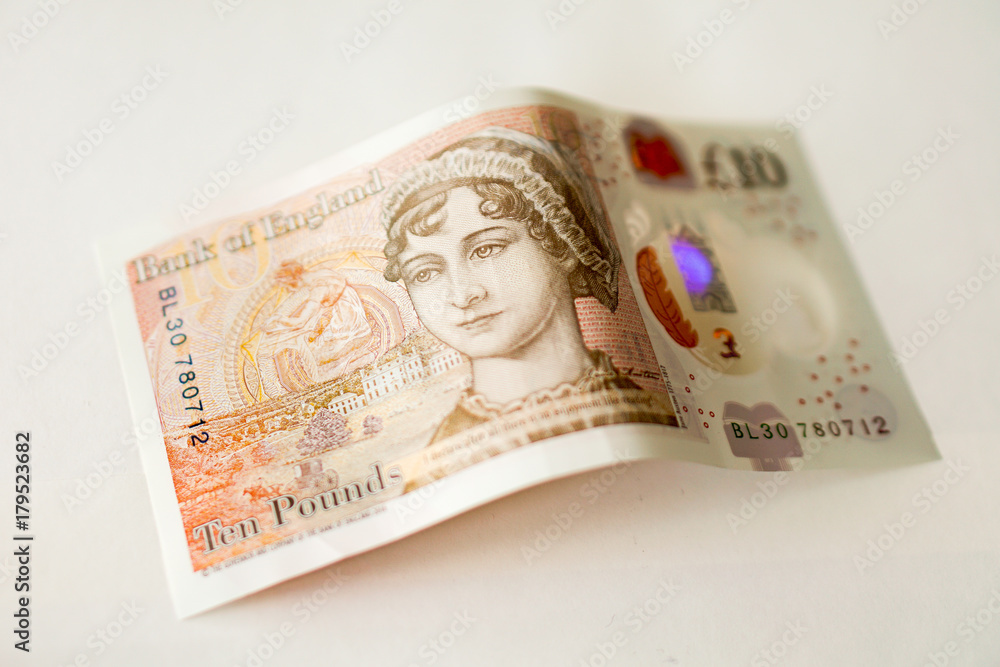 Ten Pound note (sterling). Stock Photo | Adobe Stock