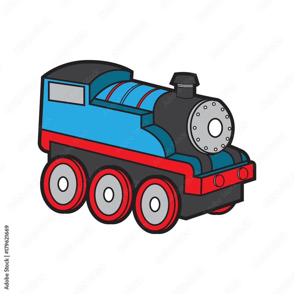 cute train vector cartoon Stock Vector | Adobe Stock