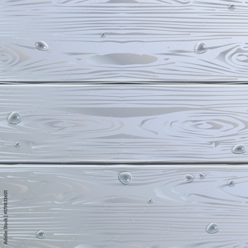 Vector gray wood texture background. Realistic Wooden background panels ...