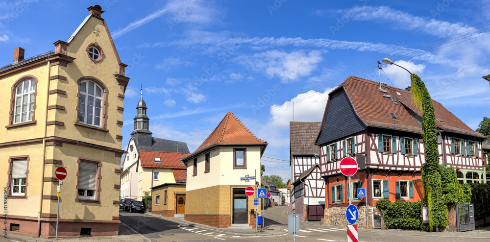 Ortseingang von Bonames in Frankfurt am Main Stock Photo | Adobe Stock