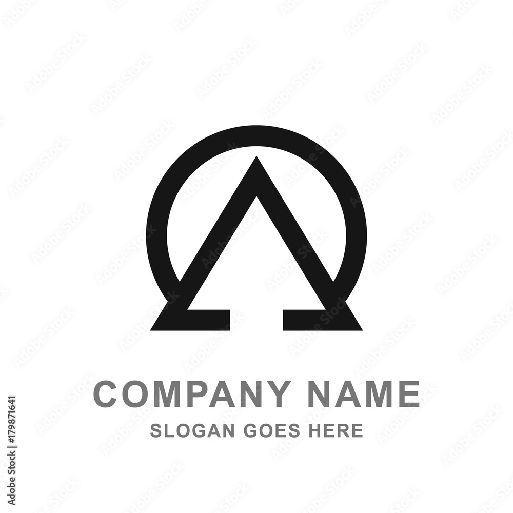 Black Triangle Logos Name