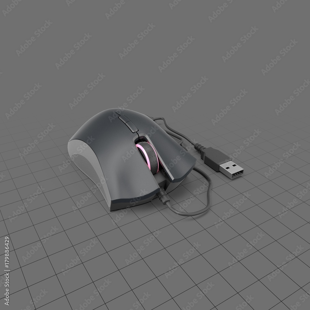 Mouse for PC Stock 3D asset | Adobe Stock