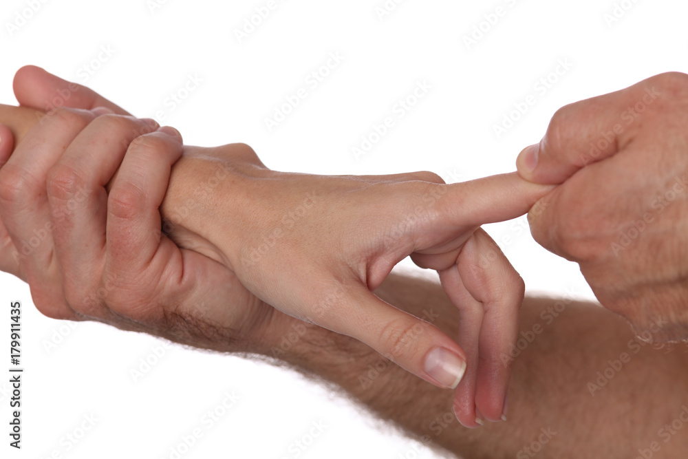 Chiropractic Adjustment Hands