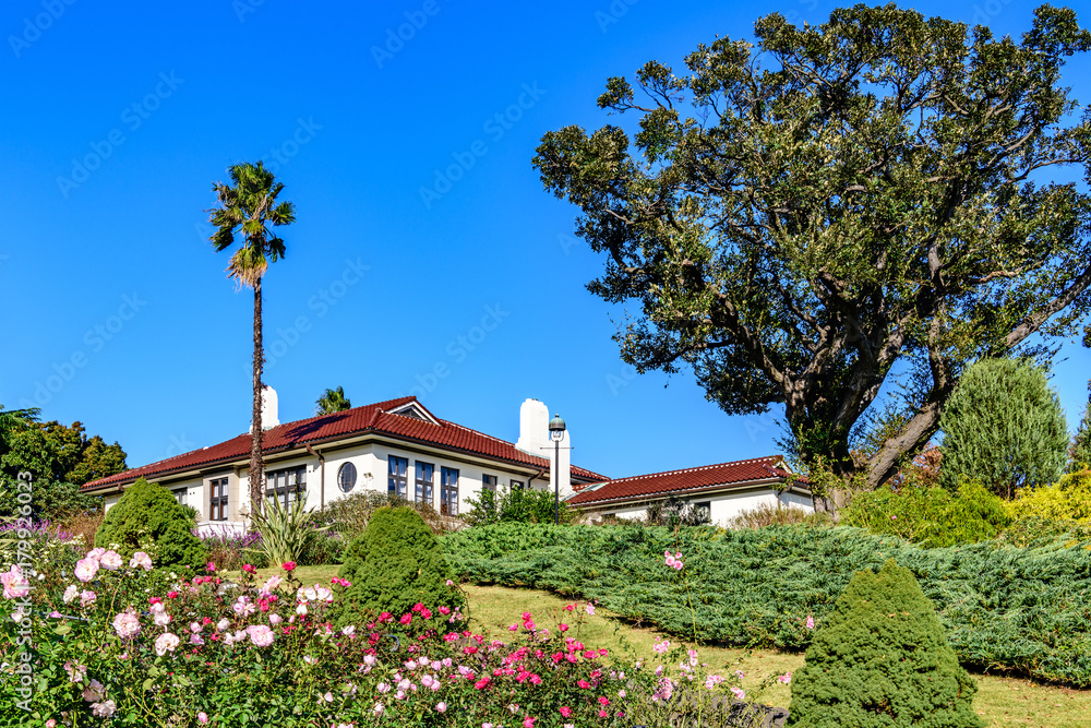 British House Yokohama in Yamate, Yokohama, Japan. It was build in 1937 ...