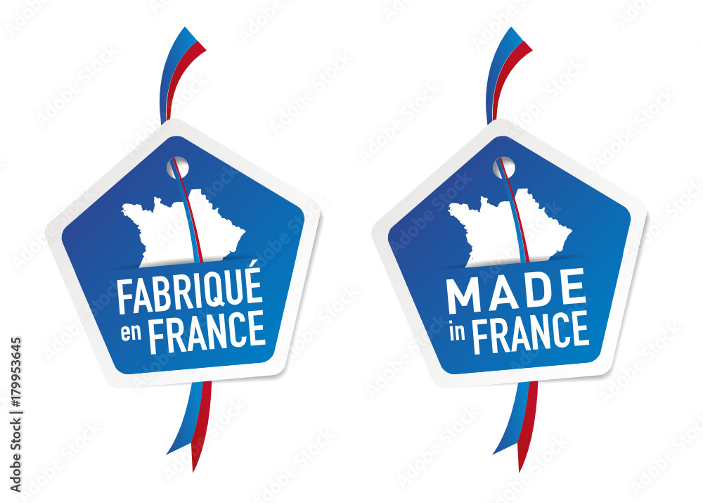 Logo FABRIQUÉ EN FRANCE Stock Vector | Adobe Stock
