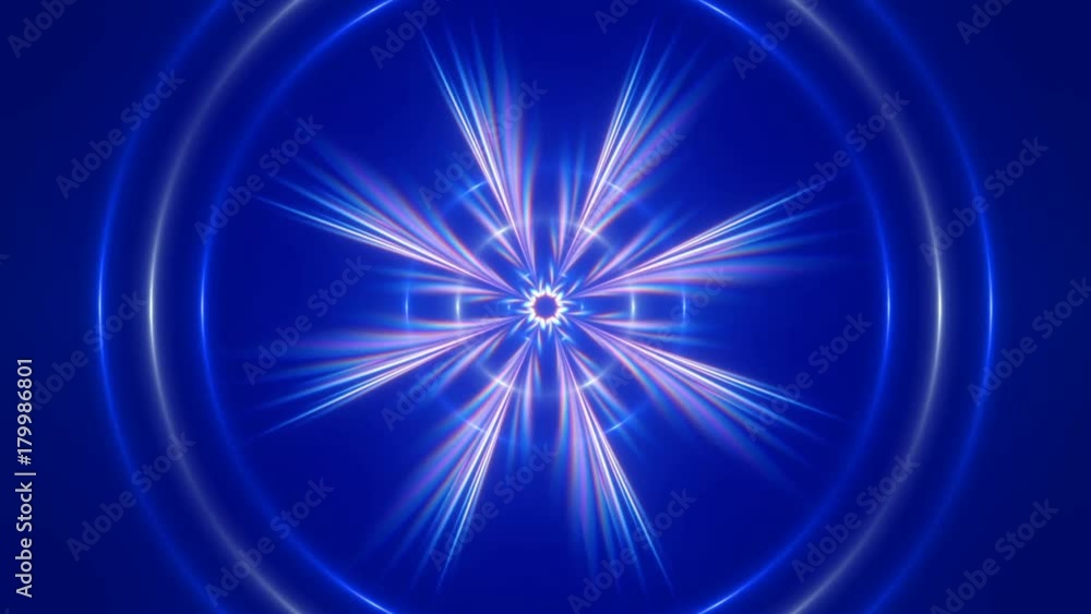 blue abstract background, motion light, loop Stock ビデオ | Adobe Stock