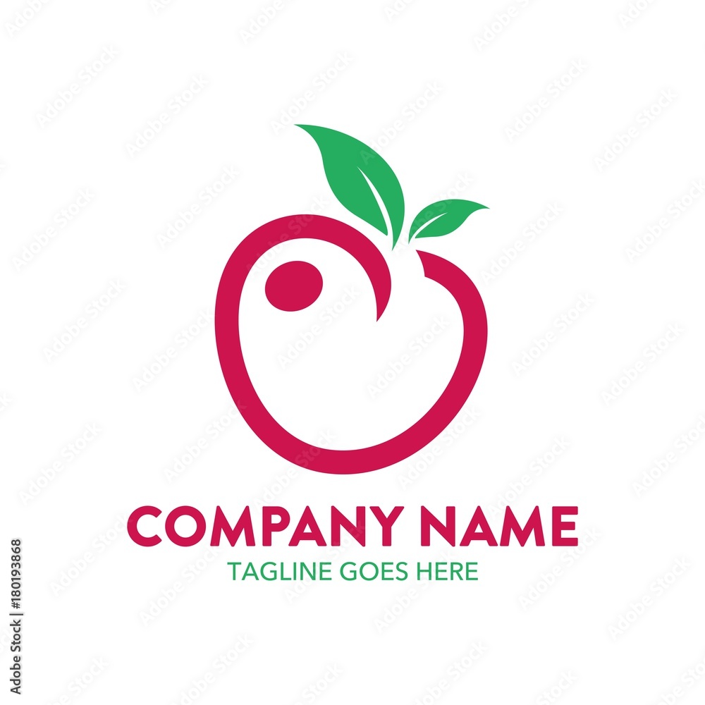 Cranberry Logo Stock Vector | Adobe Stock