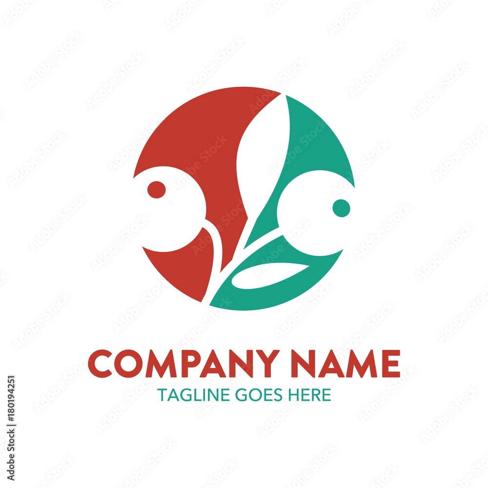 Cranberry Logo Stock Vector | Adobe Stock