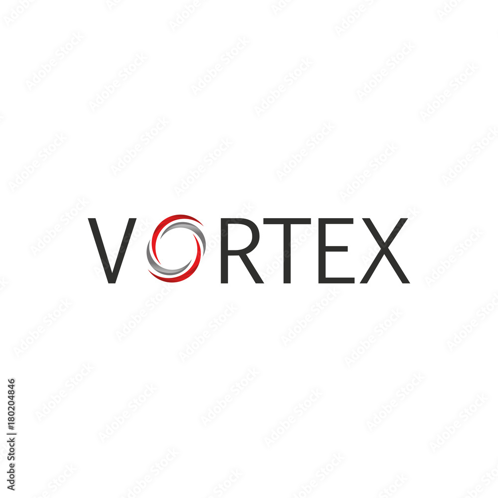 Vortex Logo Stock Vector | Adobe Stock