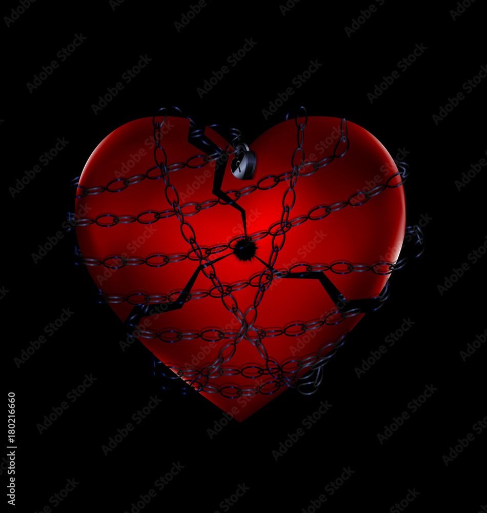 Chained Broken Heart