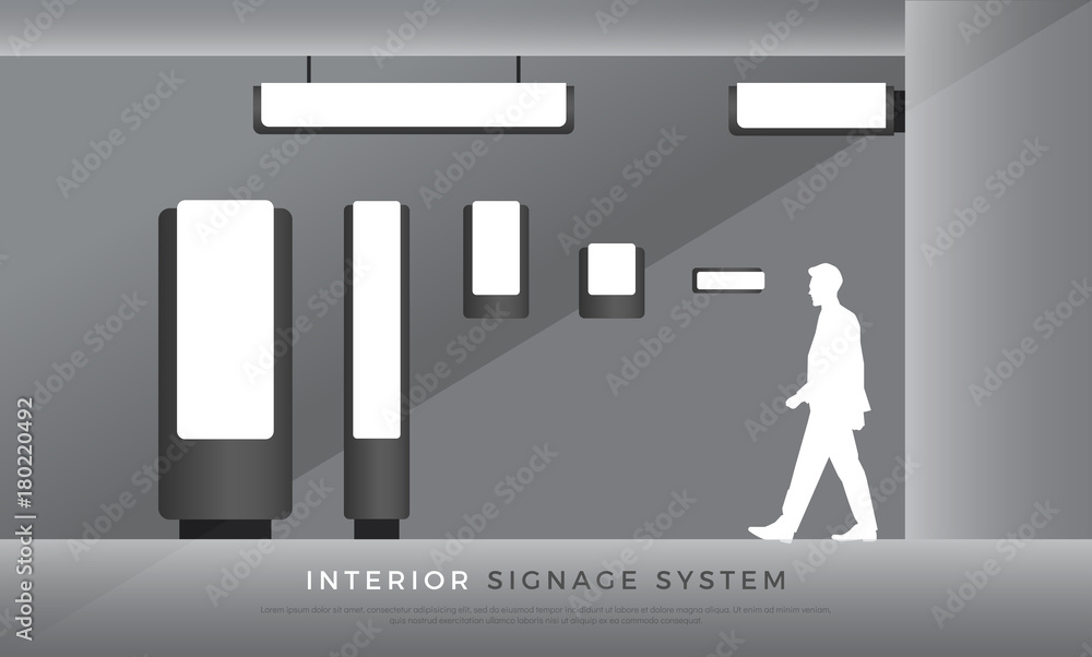 Interior Directional Signage Design