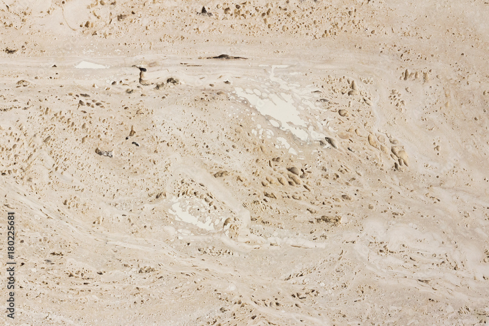 Travertine background. Porous texture of natural stone travertine ...