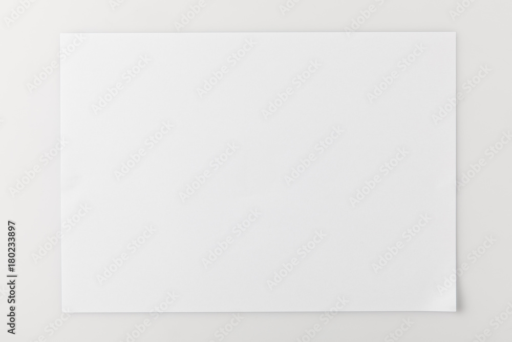 blank paper Stock Photo | Adobe Stock
