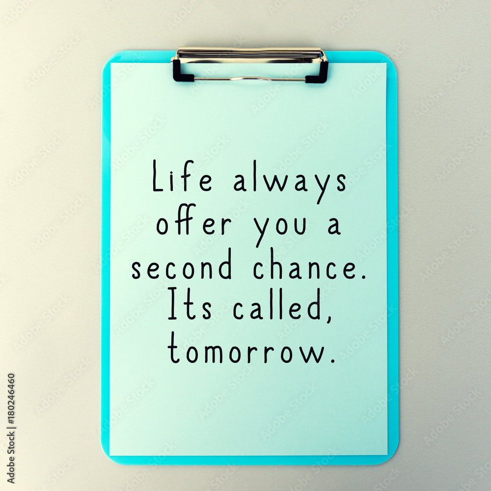 Second Chance At Life Quotes