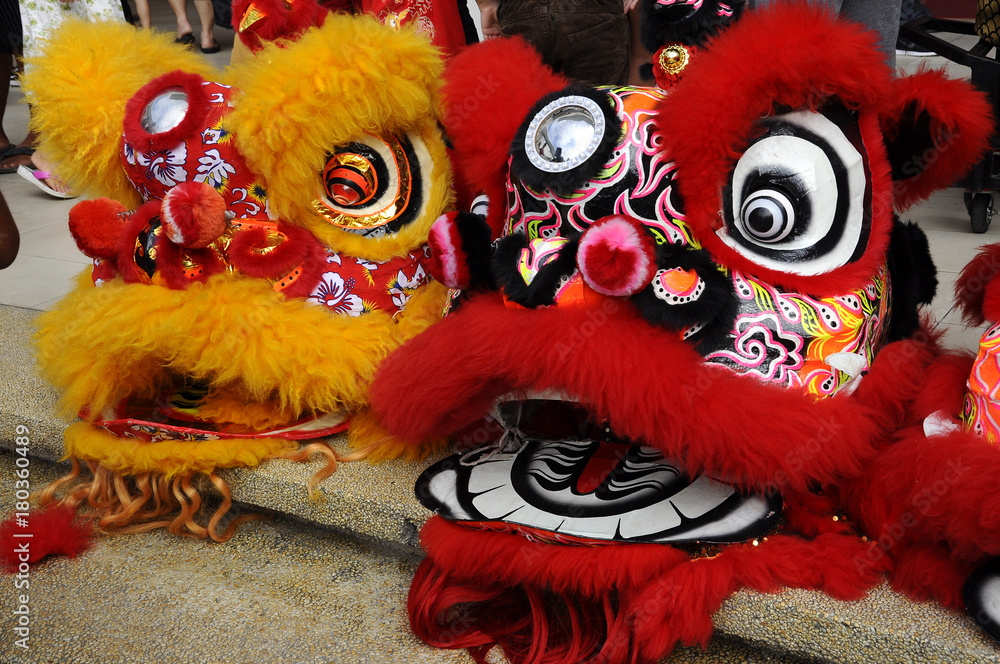 Chinese Lion Mask