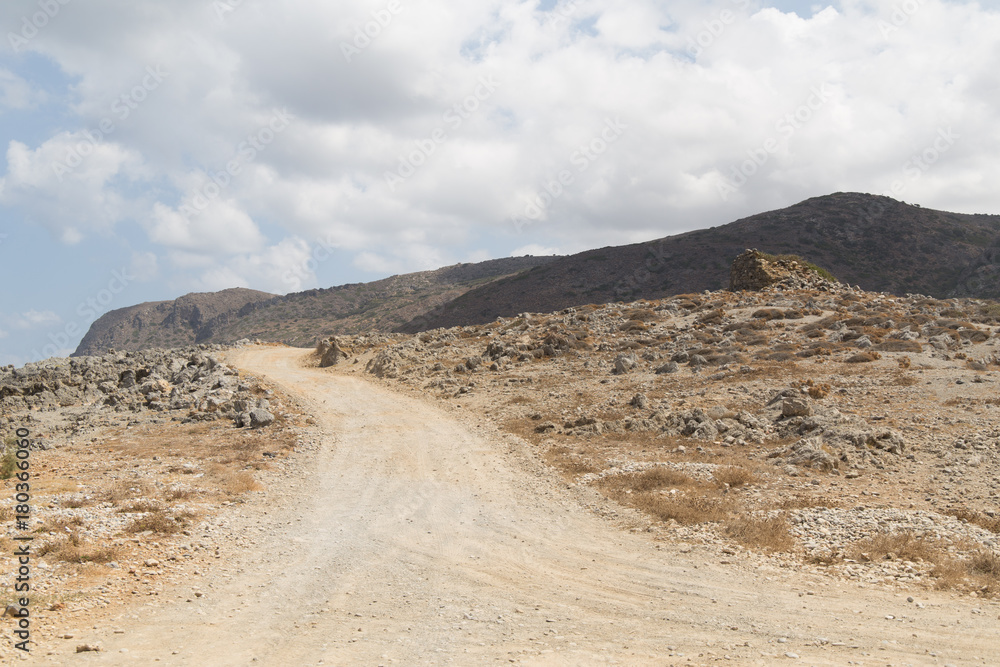 Greek Dirt Road